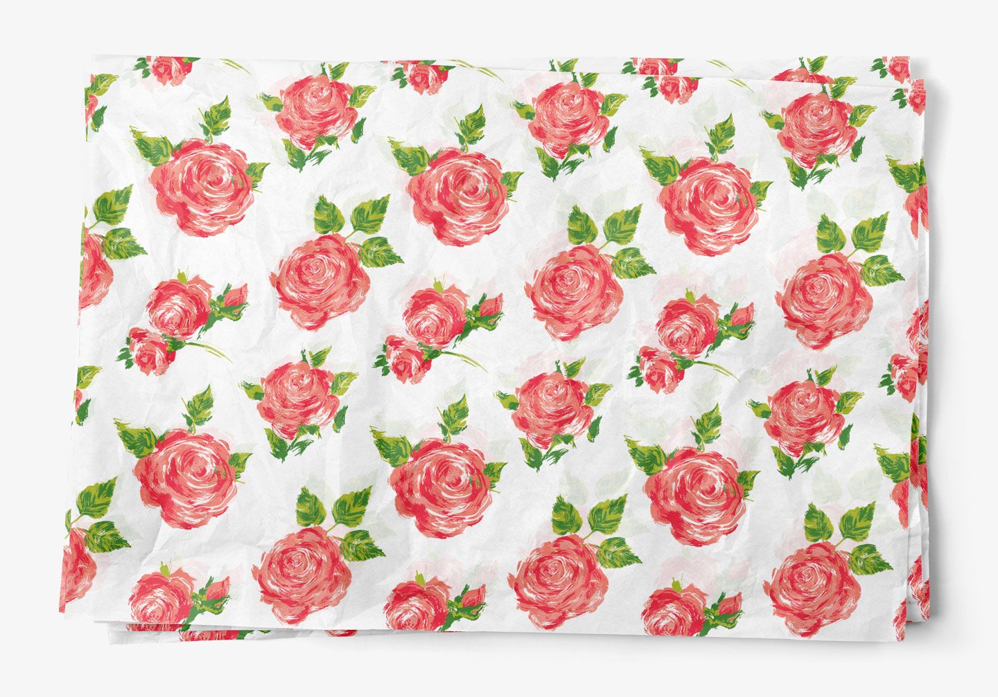 Cottage Rose | SatinWrap by Seaman Paper