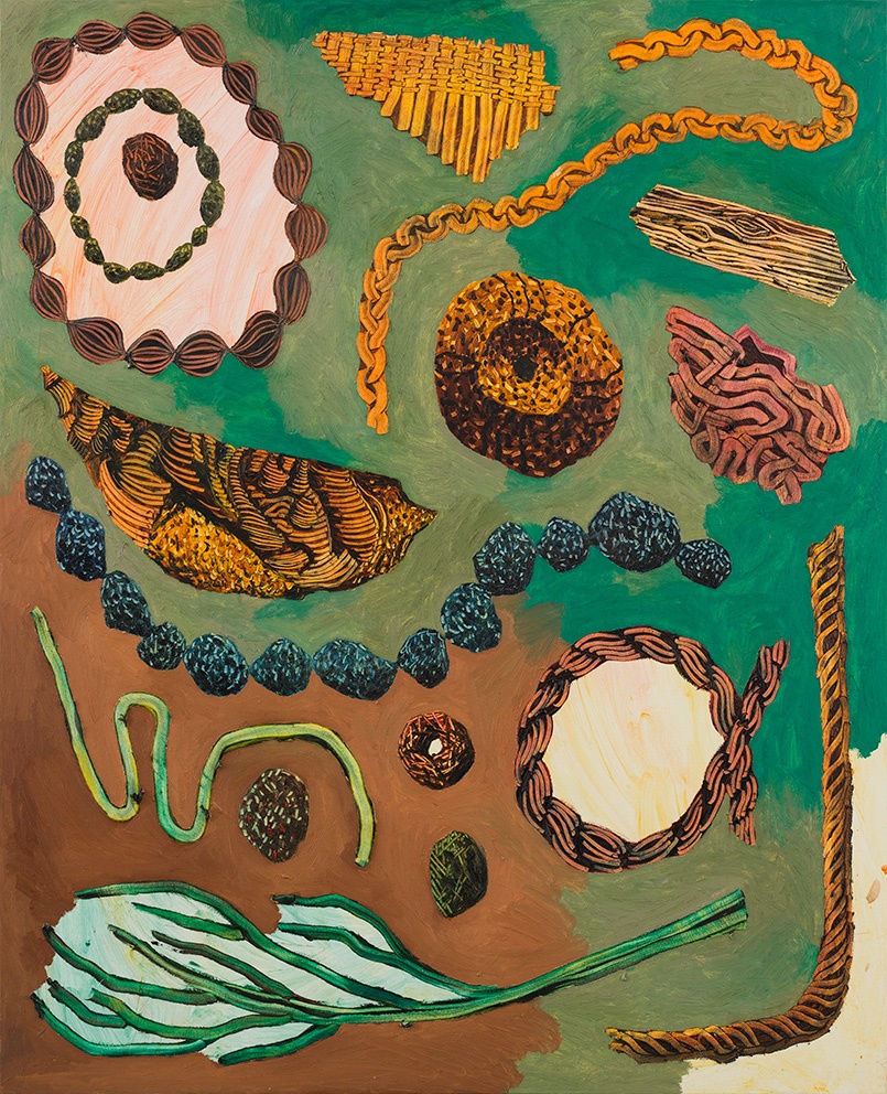 Three Ropes, Three Necklaces, Three Stones, Two Beads, Two Strings, a ...