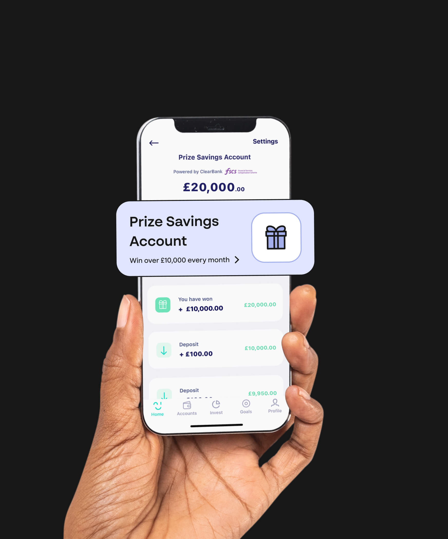 Prize Savings Account | Chip
