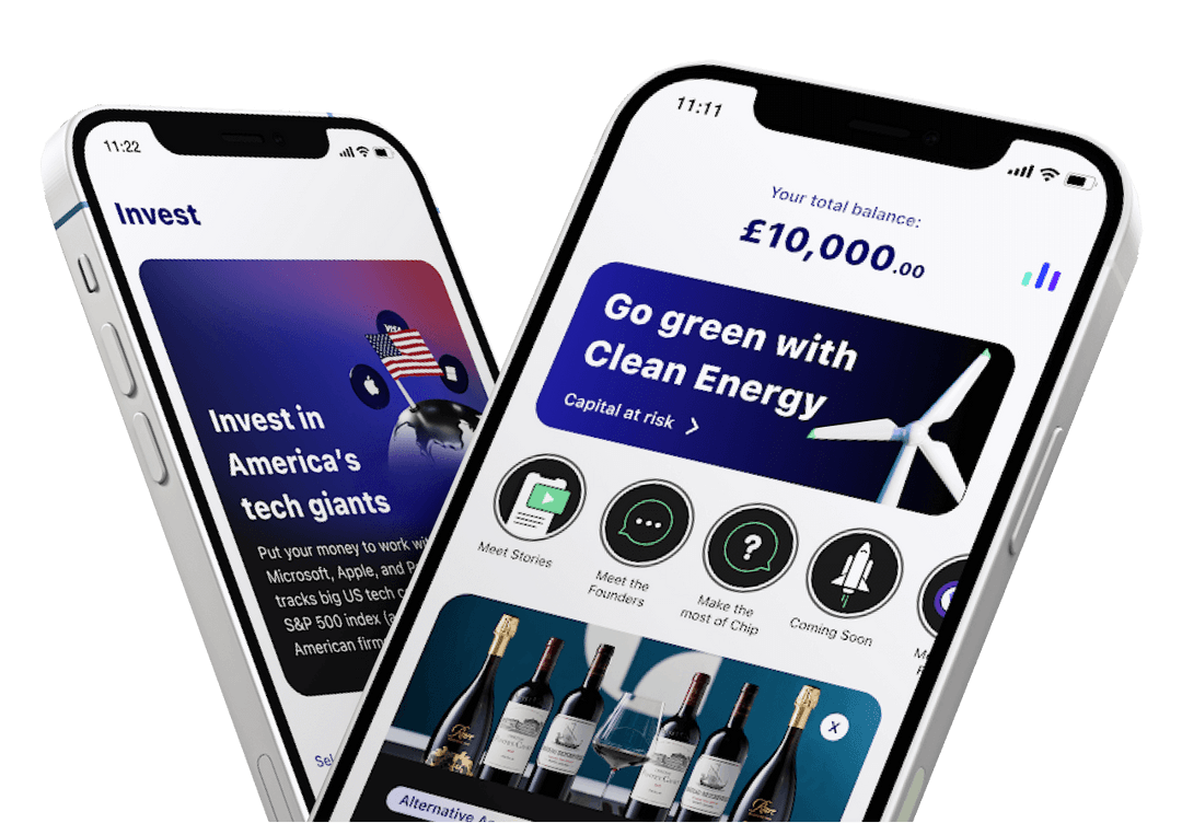 Invest in Real Assets, Funds and Cash Savings | Chip