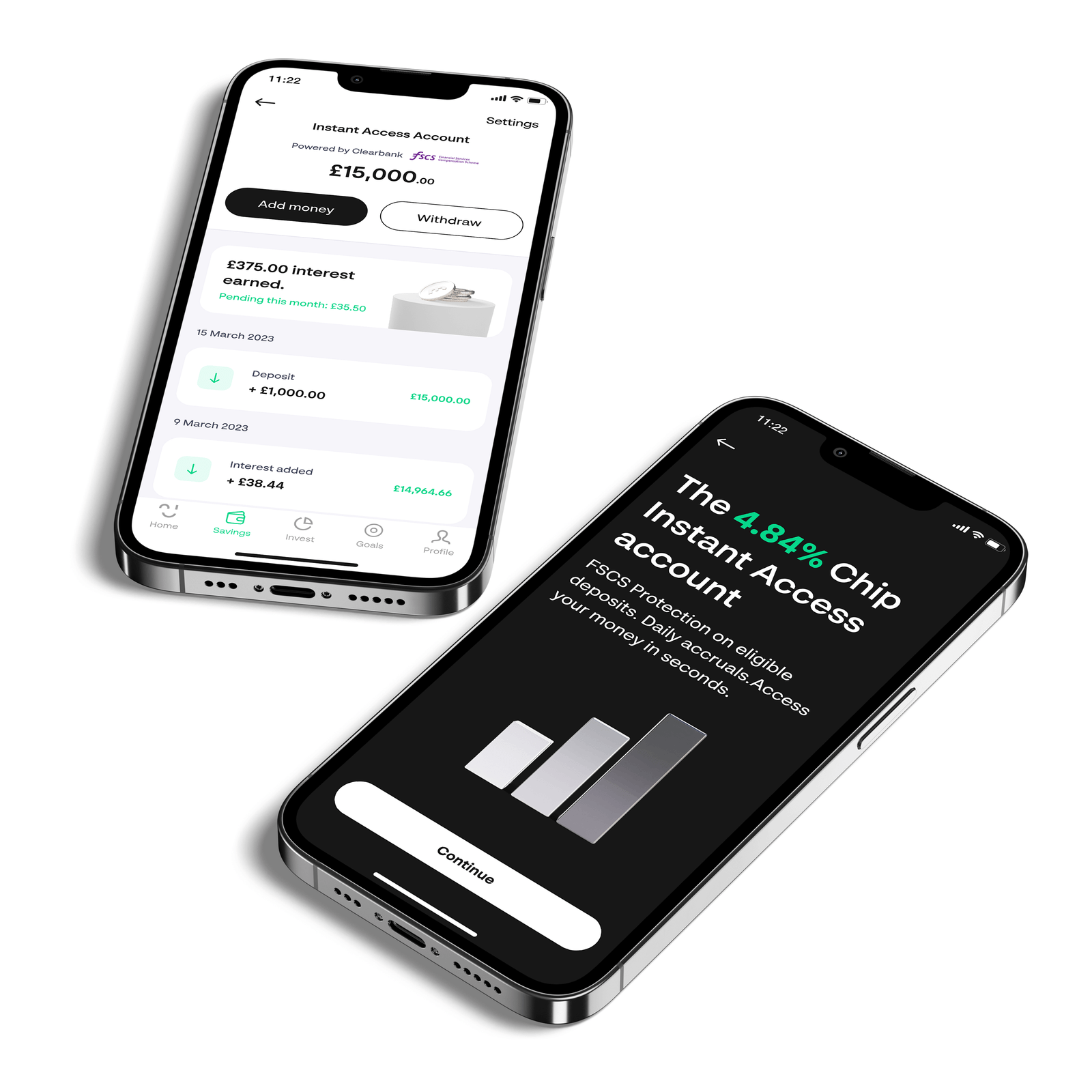 4.84% AER Instant Access Savings Account | Chip