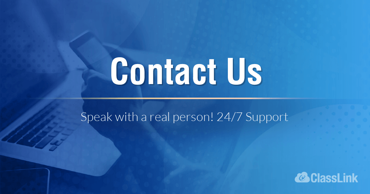 ClassLink | Contact Us