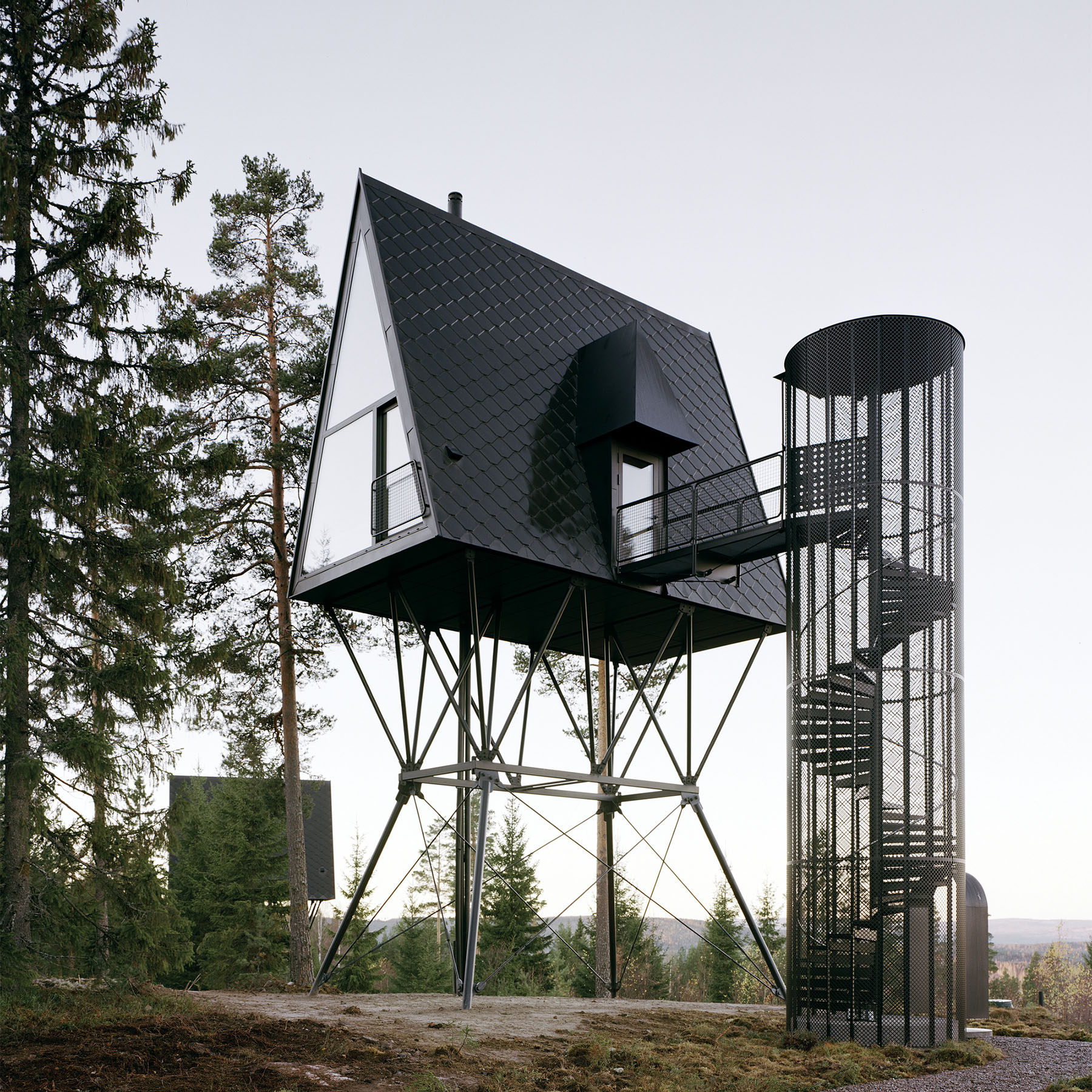 PAN Treetop Cabins by Espen Surnevik