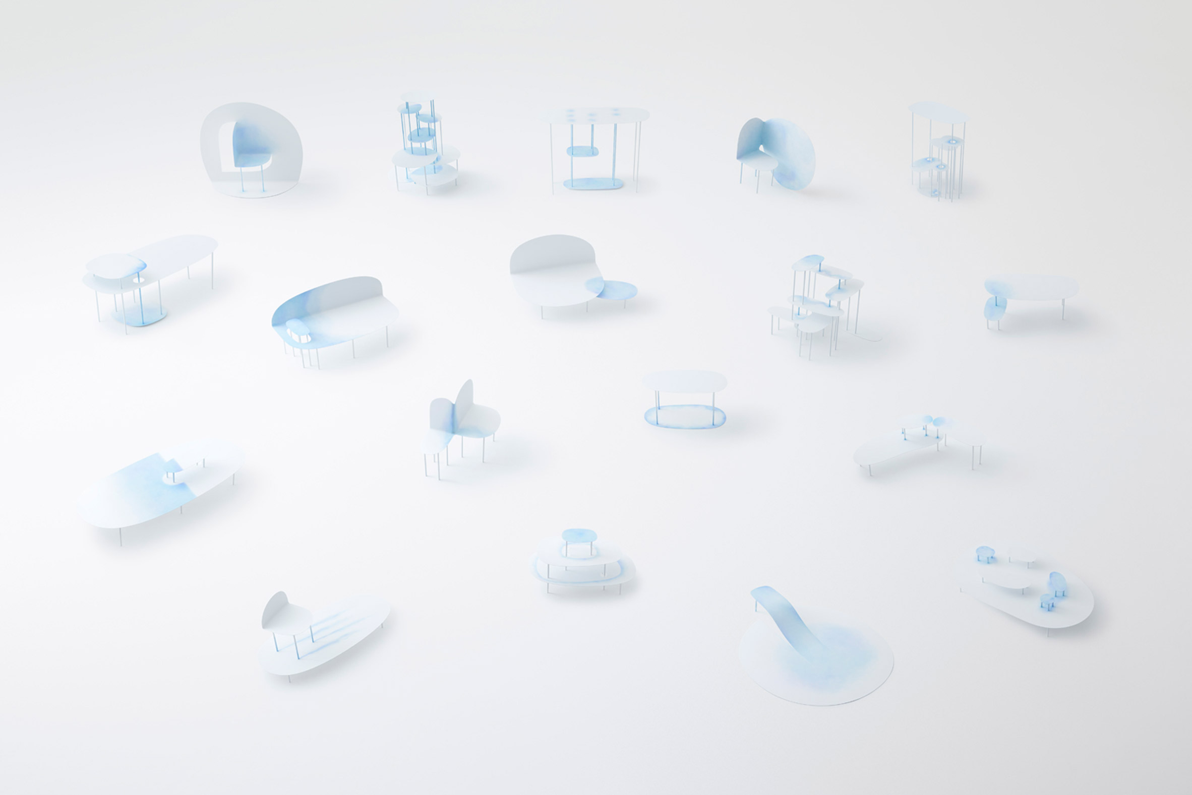 Watercolour Collection by Nendo