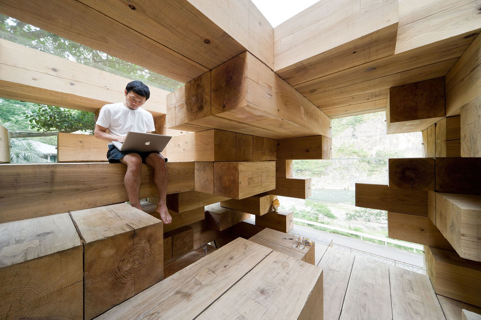 Final Wooden House by Sou Fujimoto Architects