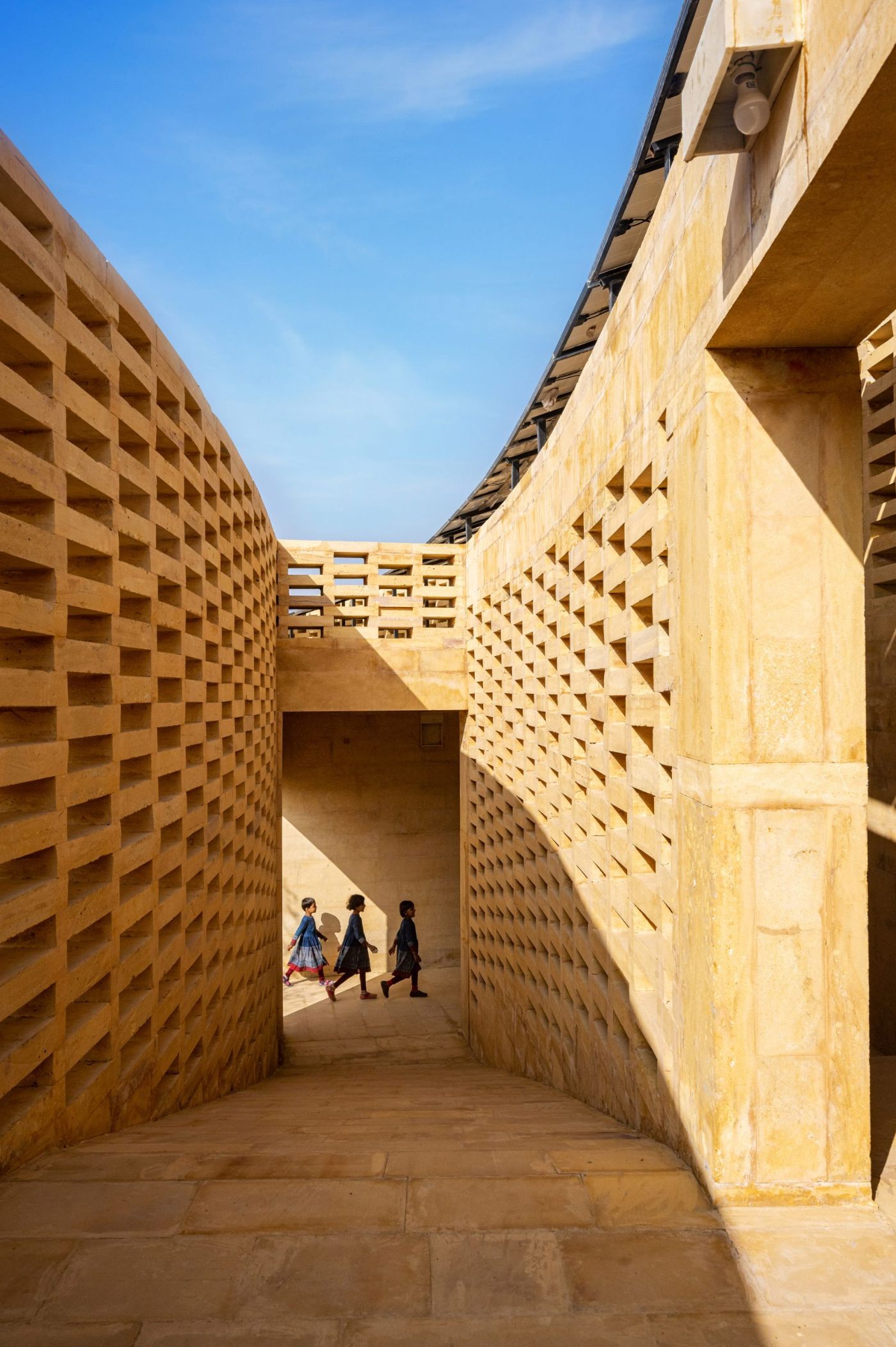 Rajkumari Ratnavati Girl’s School by Diana Kellogg Architects