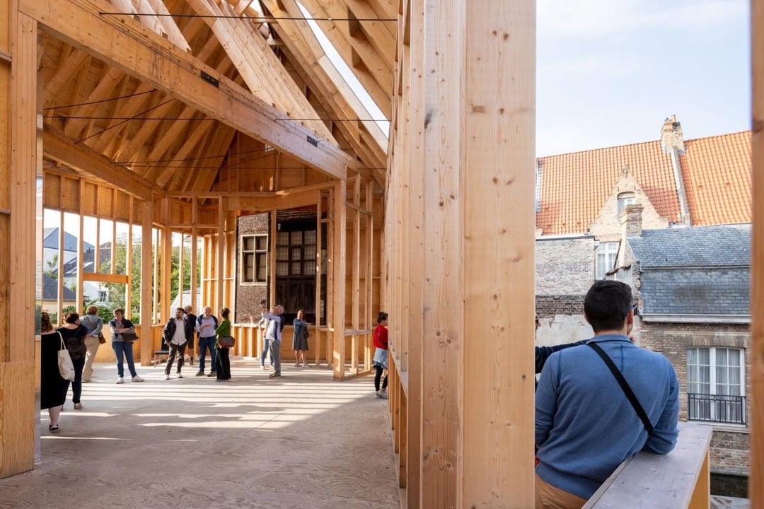 Brugge Diptych by Jon Lott