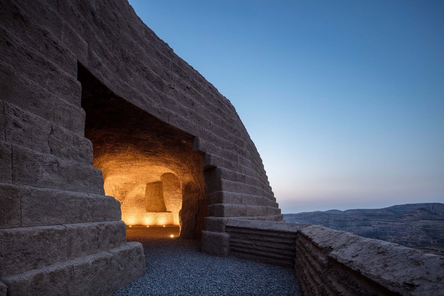 Holy Fire Lit Place in China by URBANUS