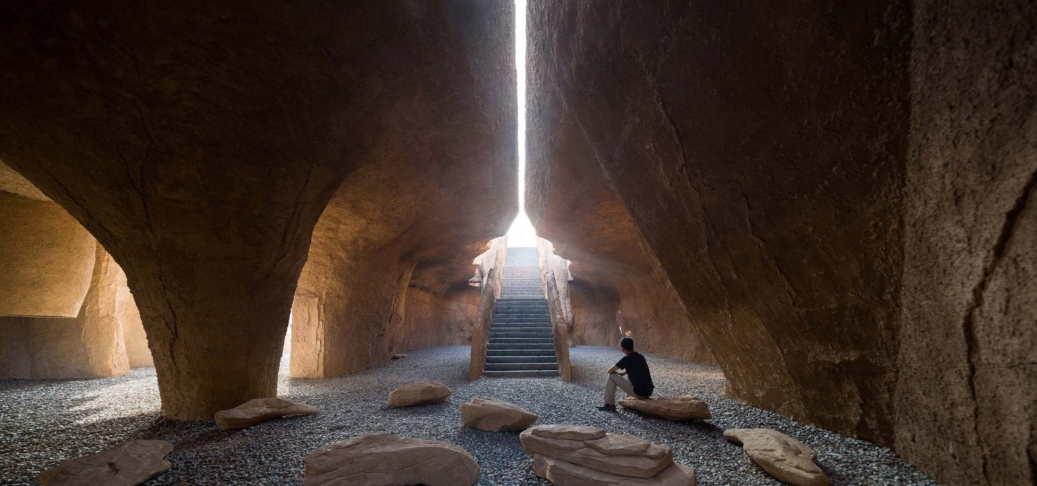 Holy Fire Lit Place in China by URBANUS