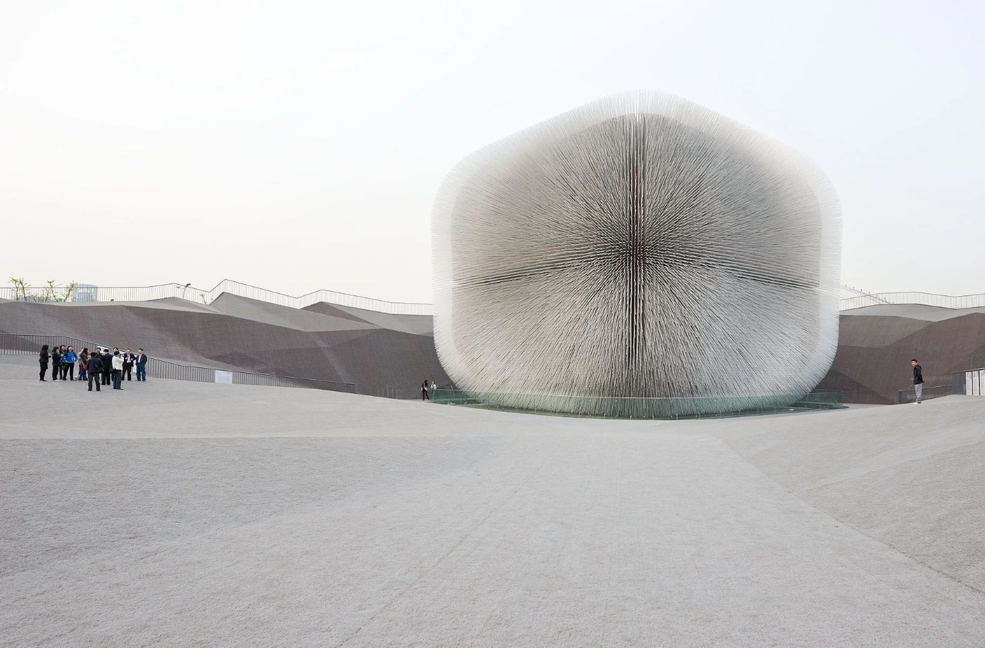The Seed Cathedral by Heatherwick Studio