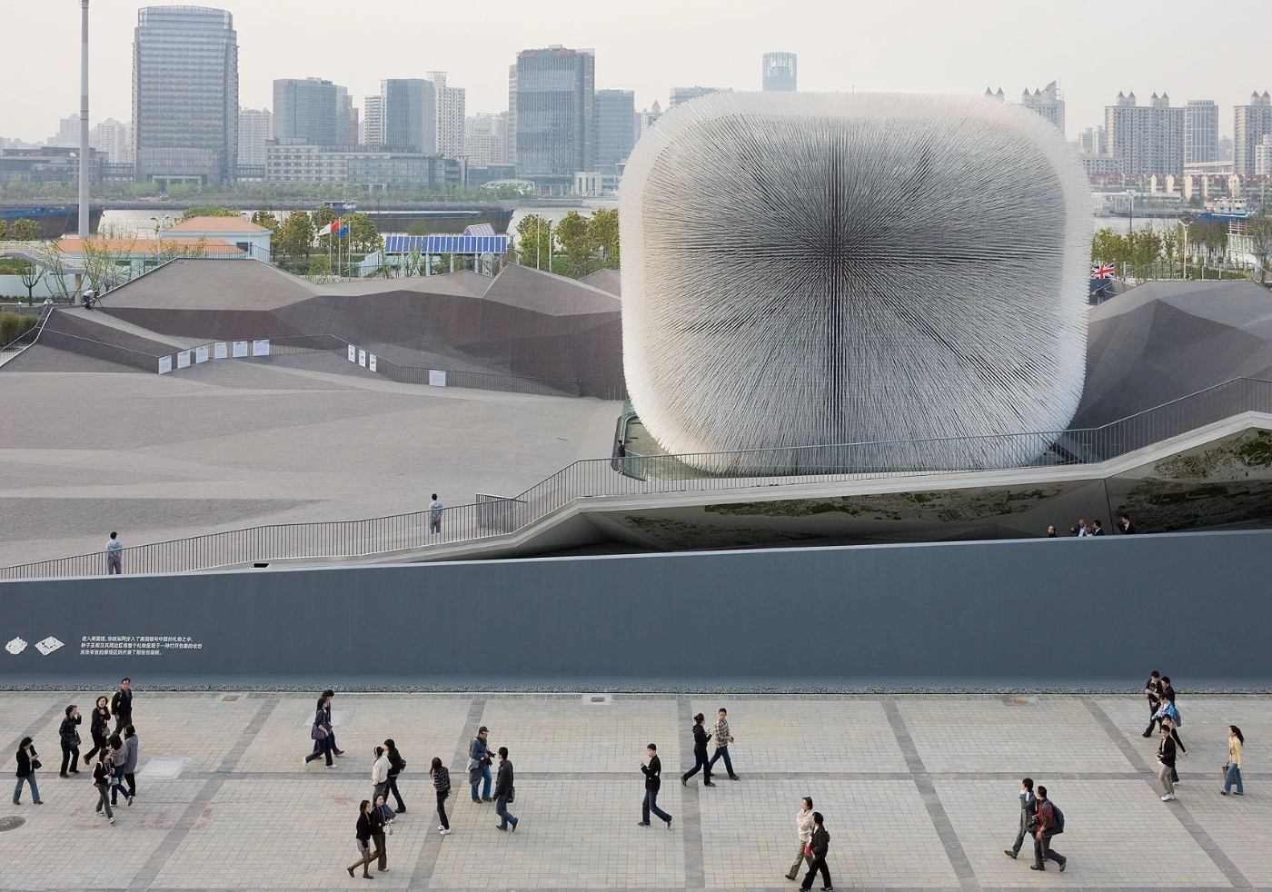 The Seed Cathedral by Heatherwick Studio