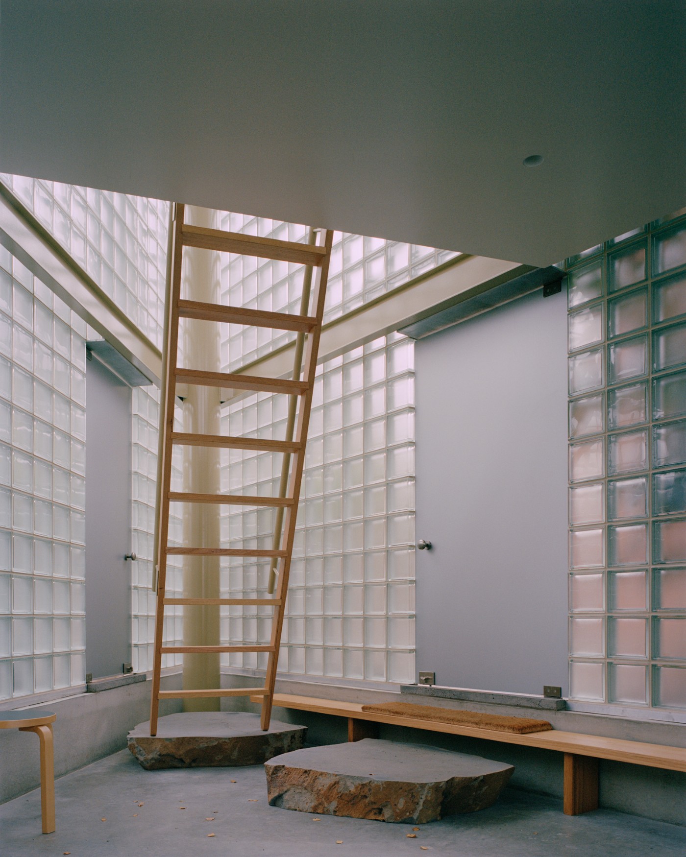 'Glass Block Outbuilding' by Baracco+Wright Architects