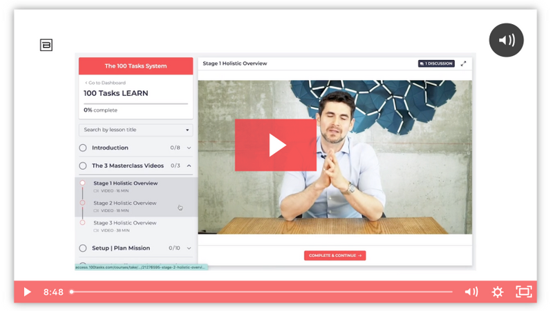 The 100 Tasks System