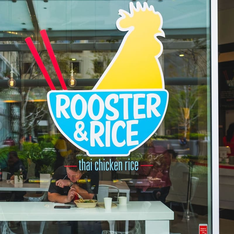Rooster & Rice: Delicious Thai Food. Chicken and Rice.