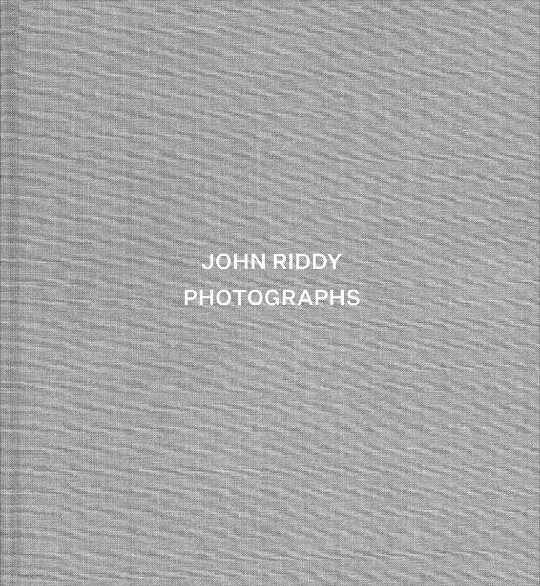 Artdoc Magazine - John Riddy: Photographs, John Riddy
