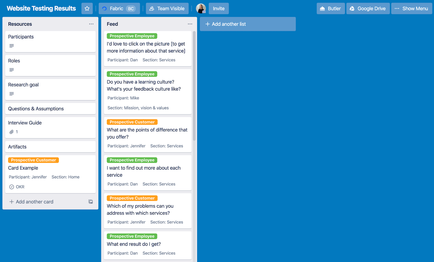 Uplift your User Research with Trello