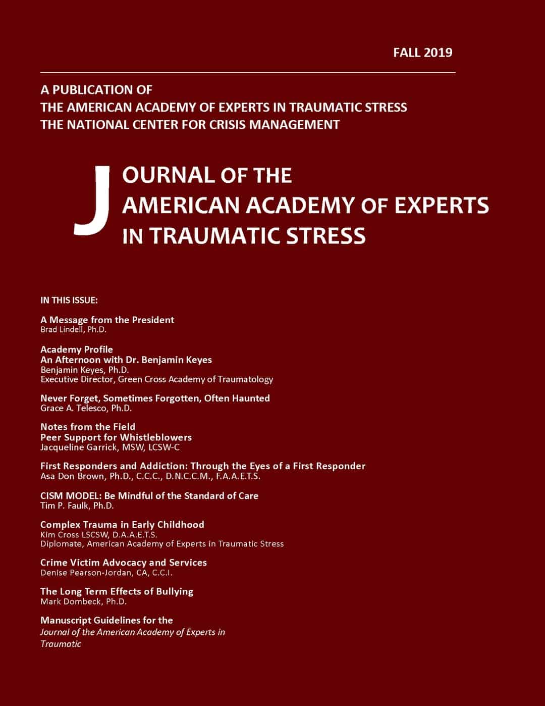 American Academy of Experts in Traumatic Stress
