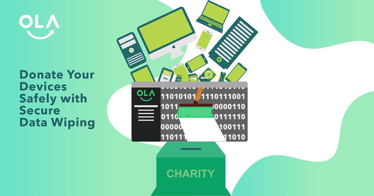 Donate Your Devices Safely with Secure Data Wiping