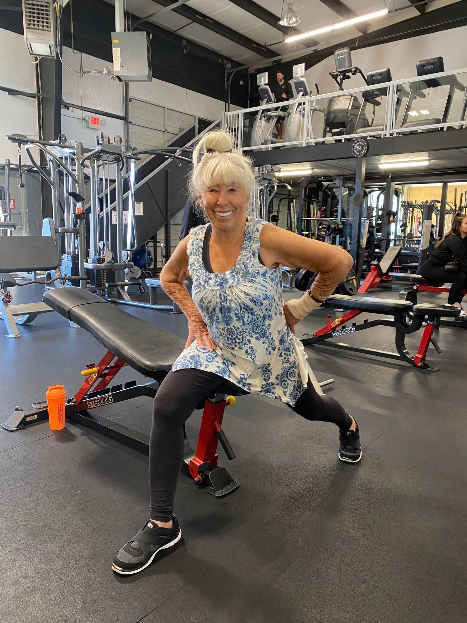 For her 80th birthday, this Parksville woman is rollerblading 350 ...