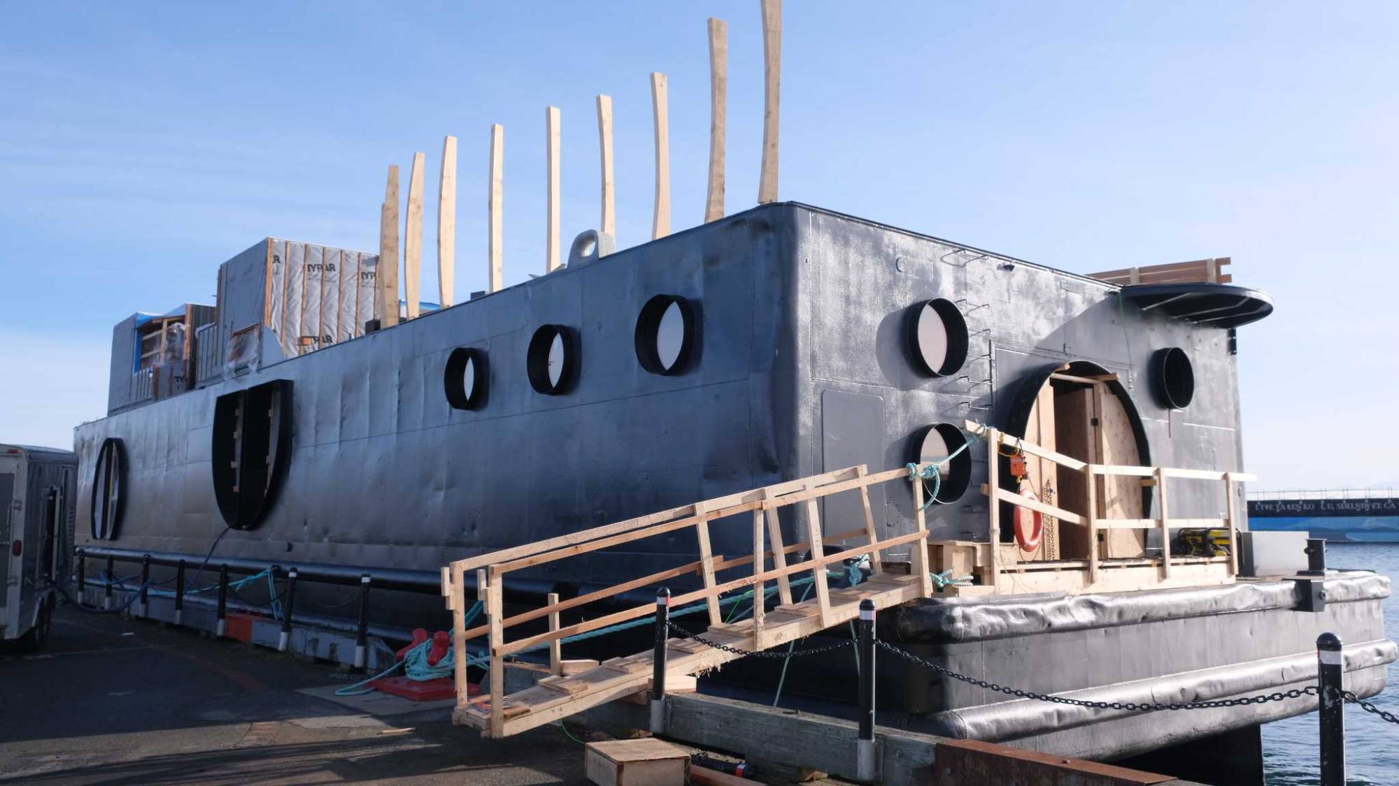Sauna barge proposal approved - Capital Daily