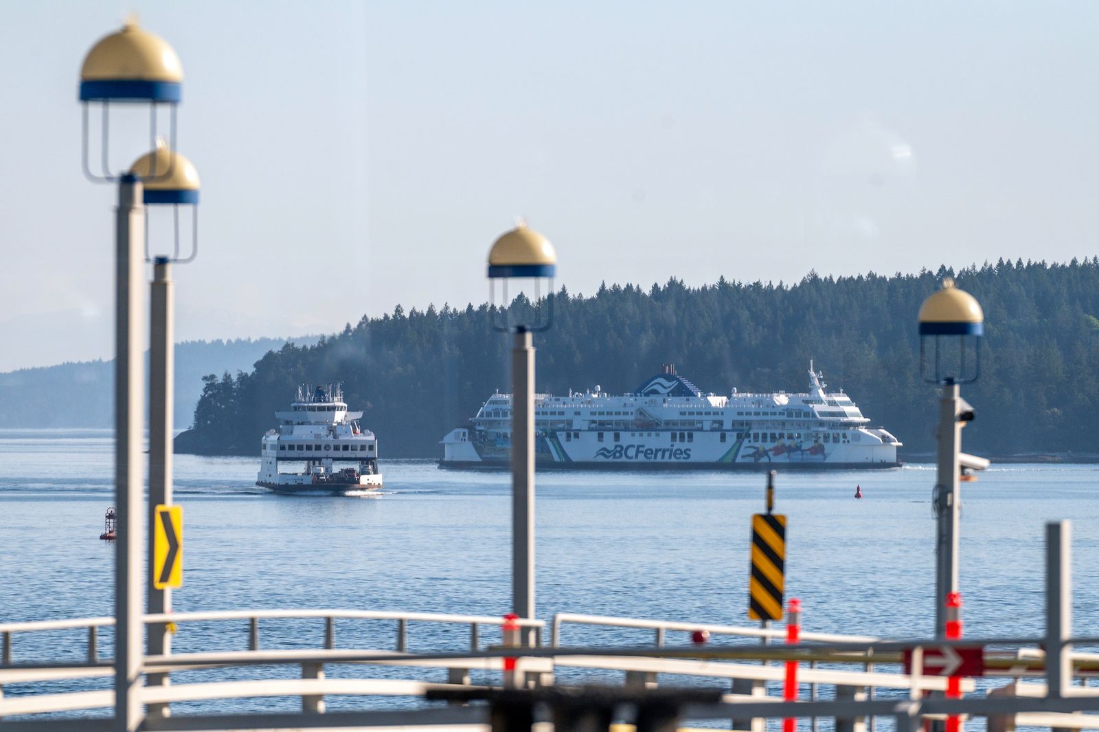 A look inside the BC Ferries operations at Swartz Bay Terminal ...
