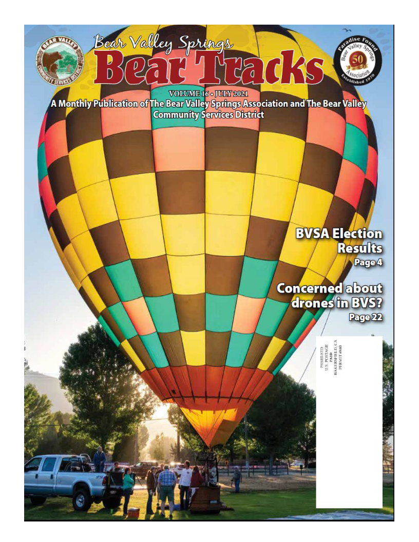 Bear Valley Springs Association Bear Tracks Magazine