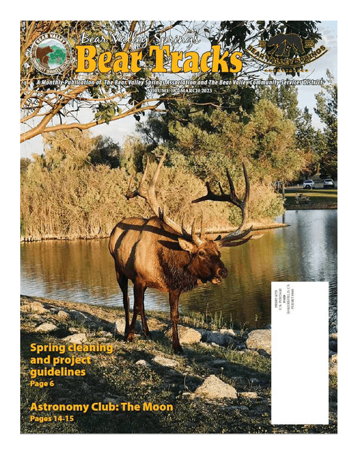 Bear Valley Springs Association Bear Tracks Magazine
