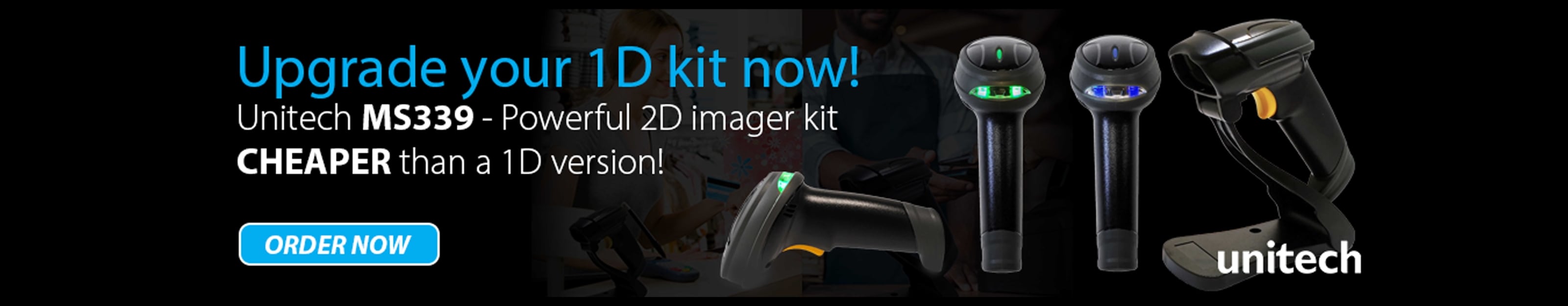 Unitech MS339 2D Barcode Scanner