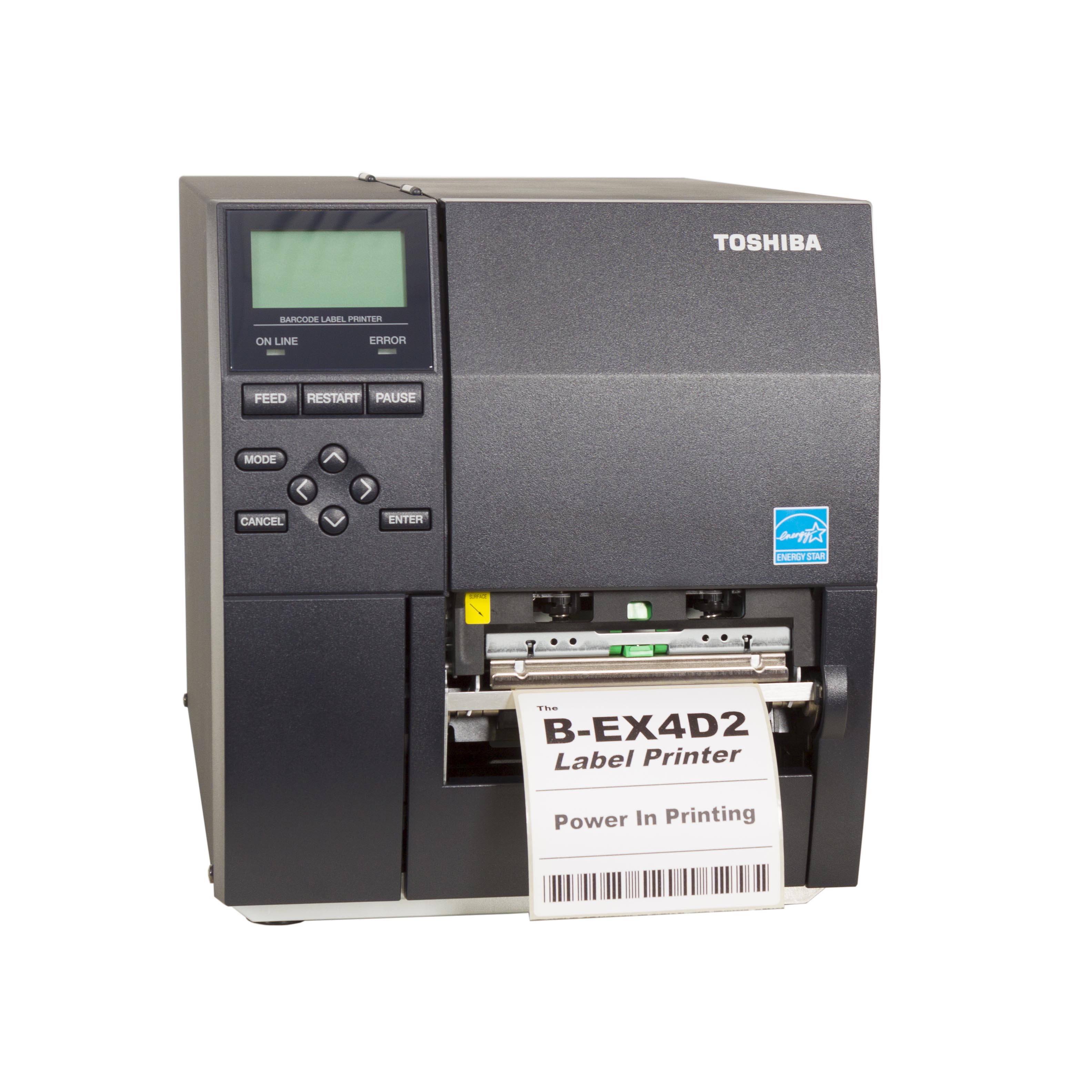 Toshiba TEC B-EX4D2 203DPI - 4" Wide Direct Thermal Industrial Label ...