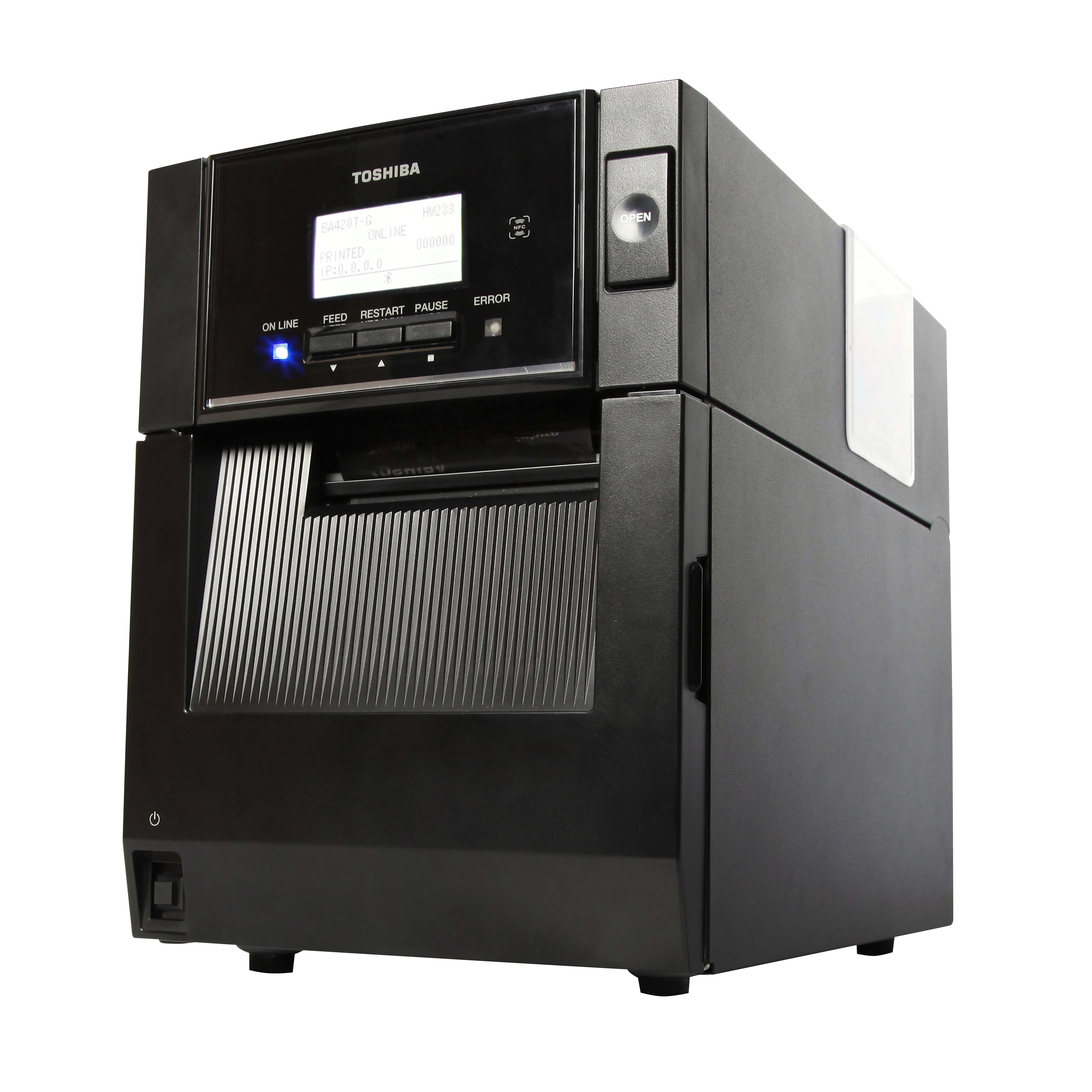 Toshiba TEC BA410 203/300DPI - 4" Wide Thermal Transfer Industrial ...