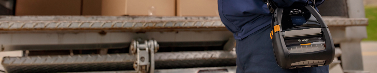 Zebra ZQ630 Vehicle Cradle with USB Lock - Global Barcode