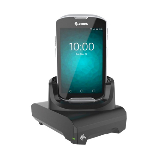 CRD-TC51-1SCU-01 - Zebra TC51/TC52/TC56/TC57 Single Slot Charge/USB Sharecradle incl. PSU & DC cable