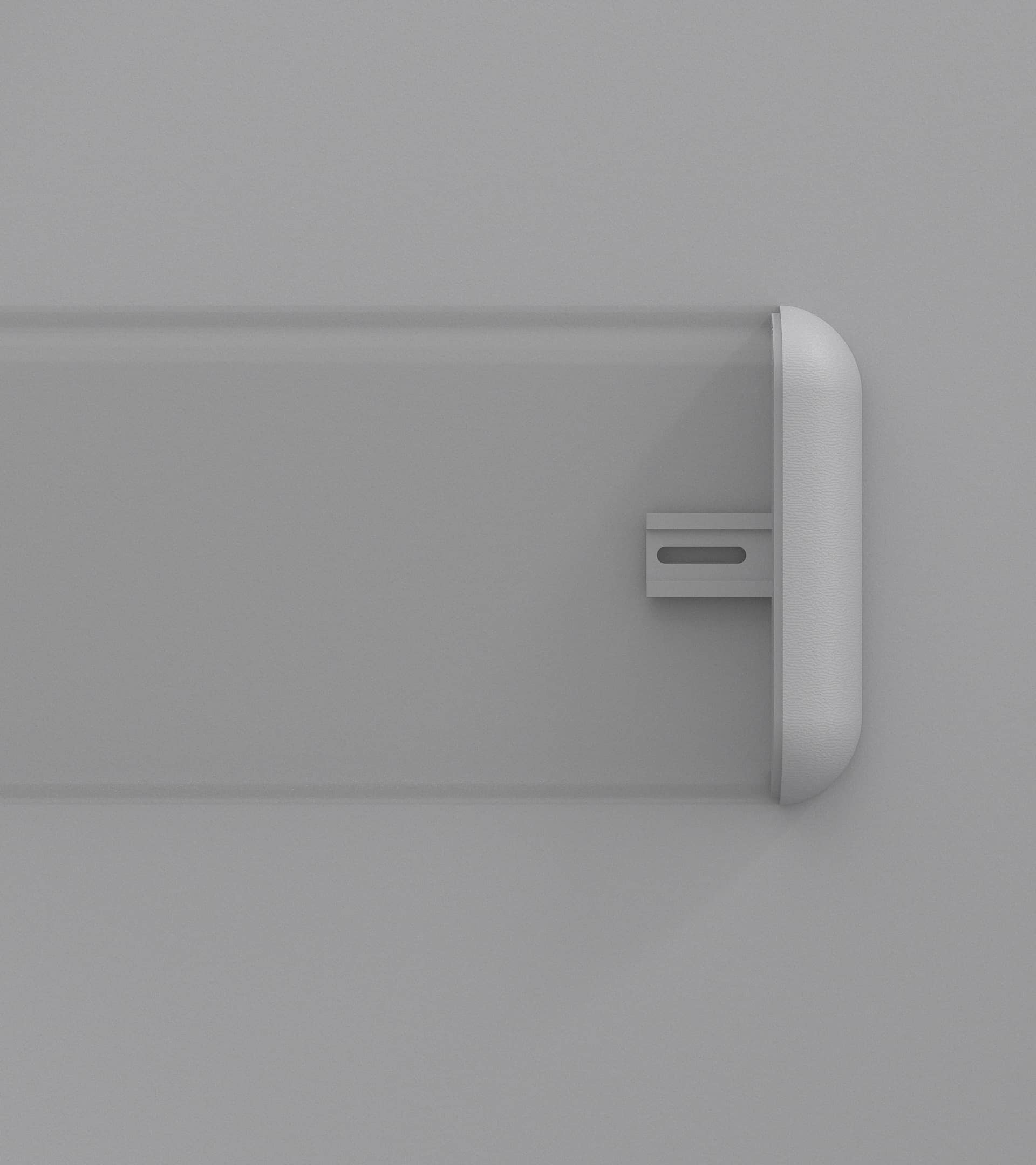 End Caps for Surface Mount Retainer Wall Guards | Wallprotex