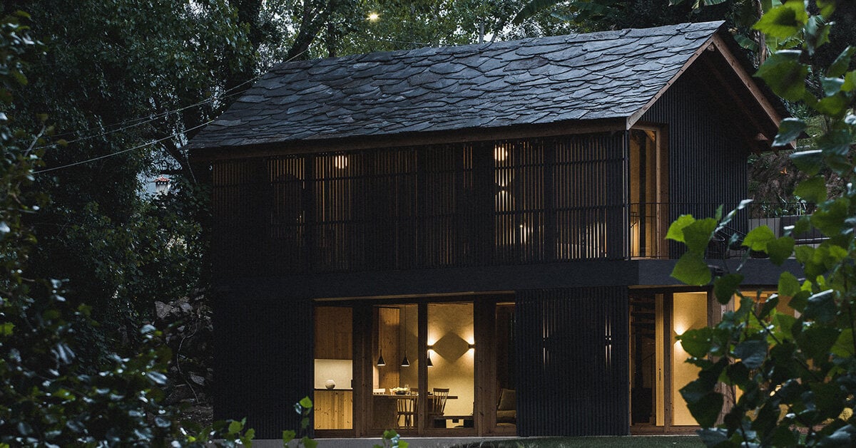 'house In Arouca' Is A Rustic Interpretation Of | Architecture Newsletter
