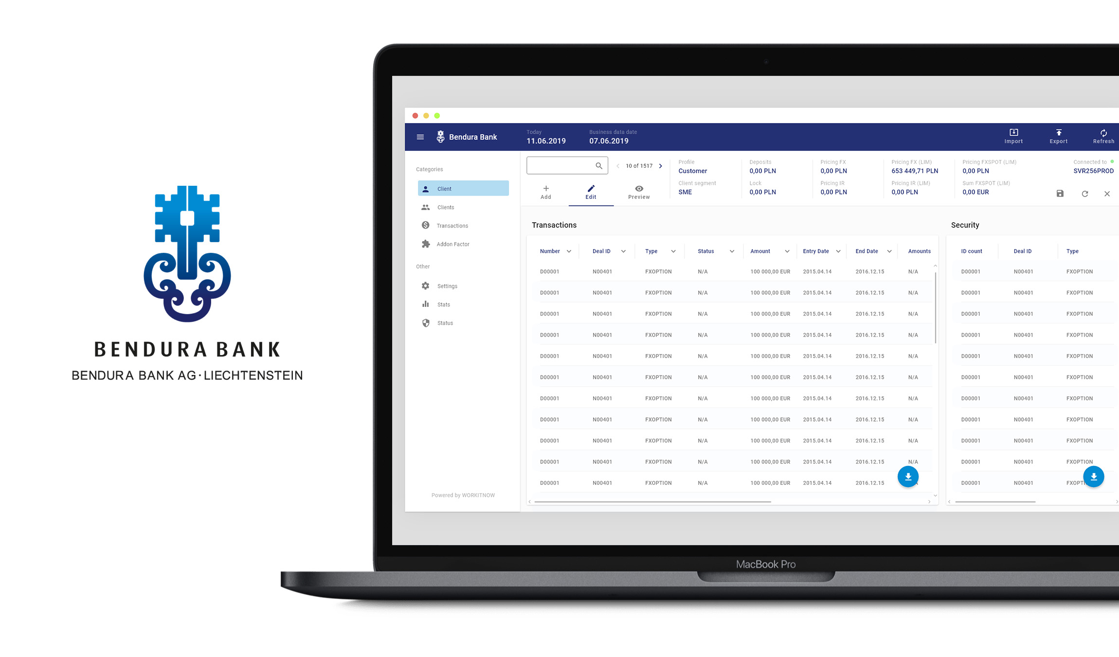 Bendura Bank・WORKITNOW・Inspired by people・Driven by technology