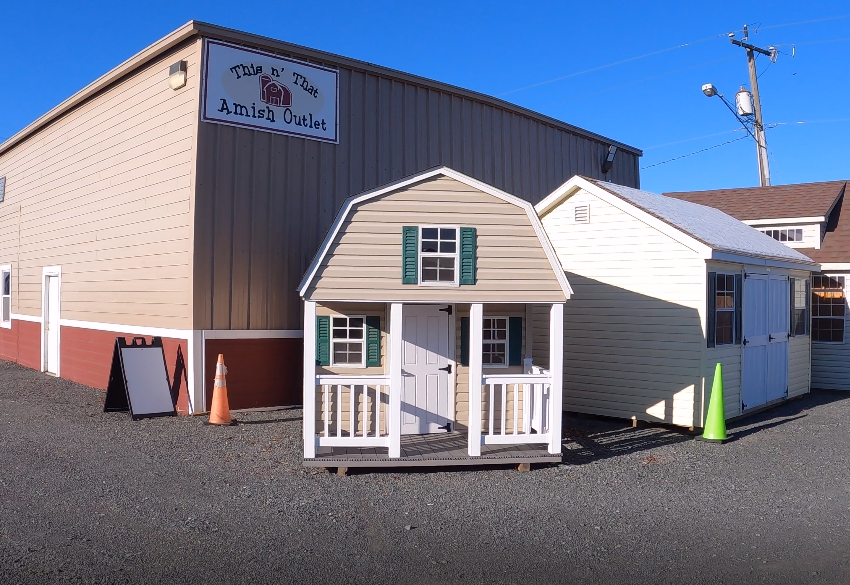 Amish Built 8X12 Dutch Kids Playhouse | This n' That Amish Outlet ...