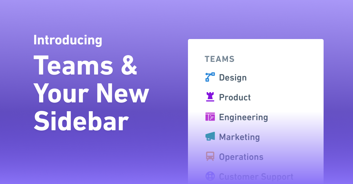 Introducing teams and your new sidebar | Whimsical