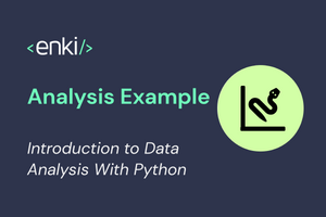 Enki | Blog - Python Data Analysis Example