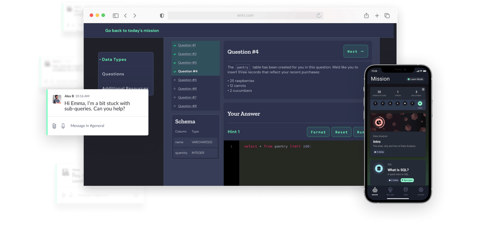 Enki | Data training for professionals and teams