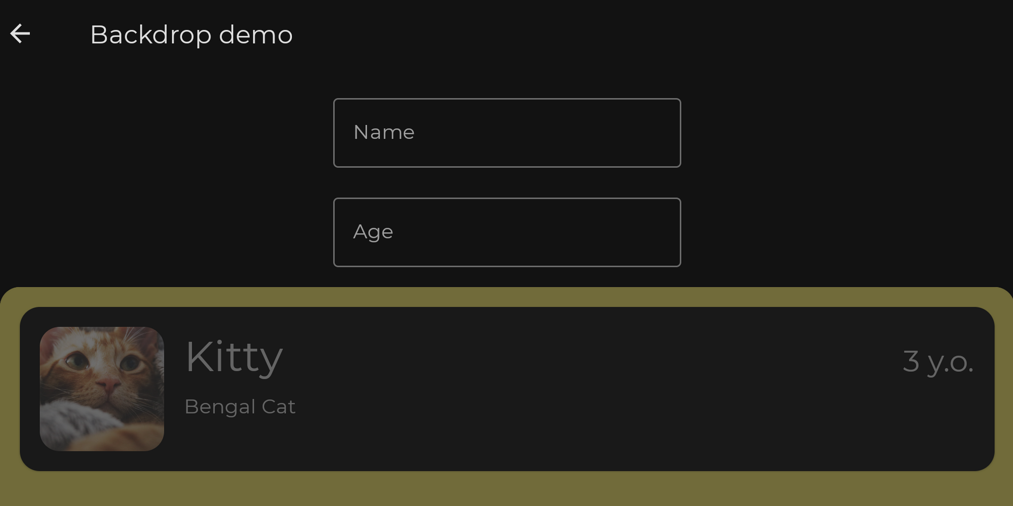 Jetpack Compose Basics - How to use Backdrop Scaffold composable ...
