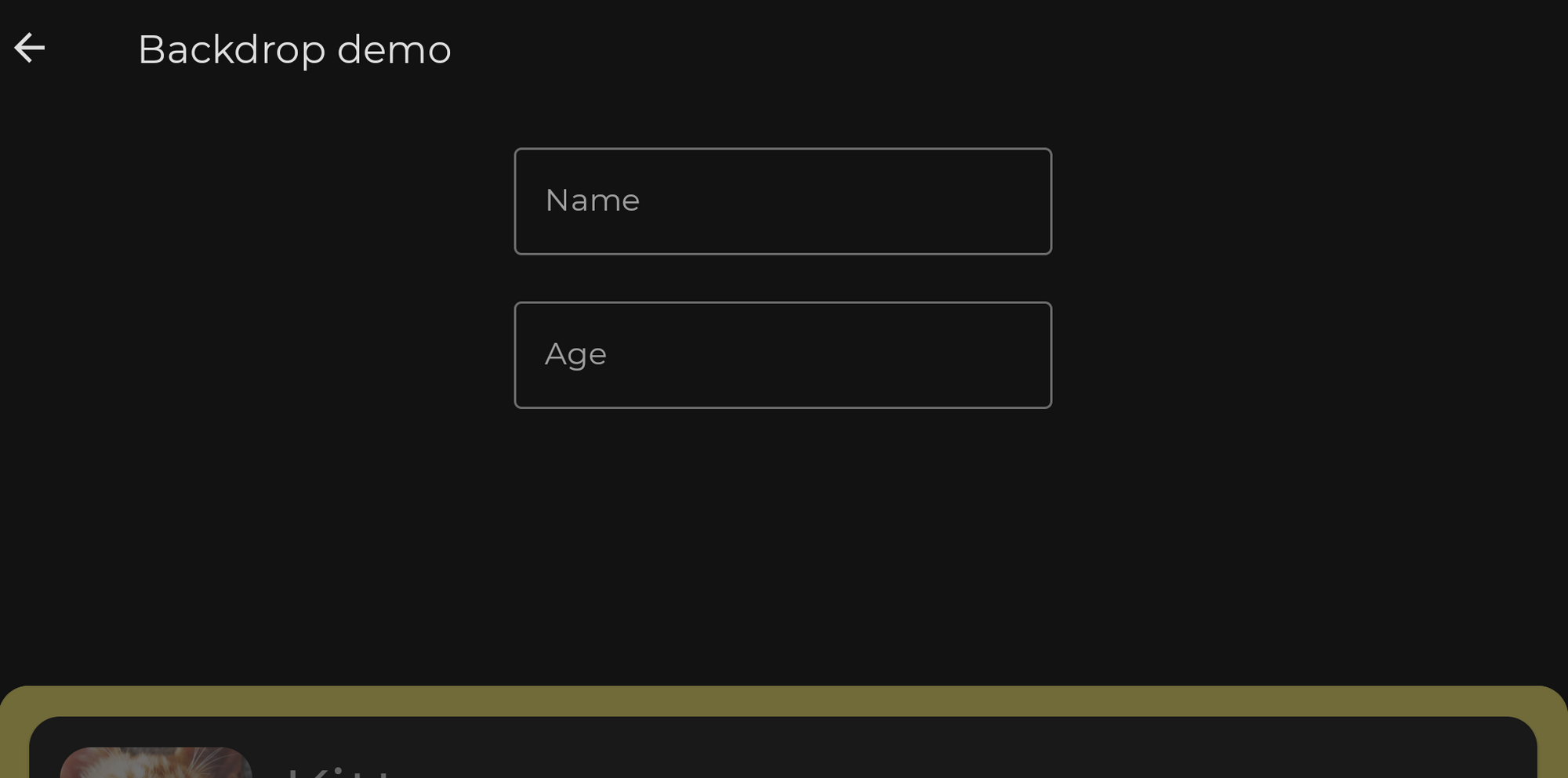Jetpack Compose Basics - How to use Backdrop Scaffold composable ...