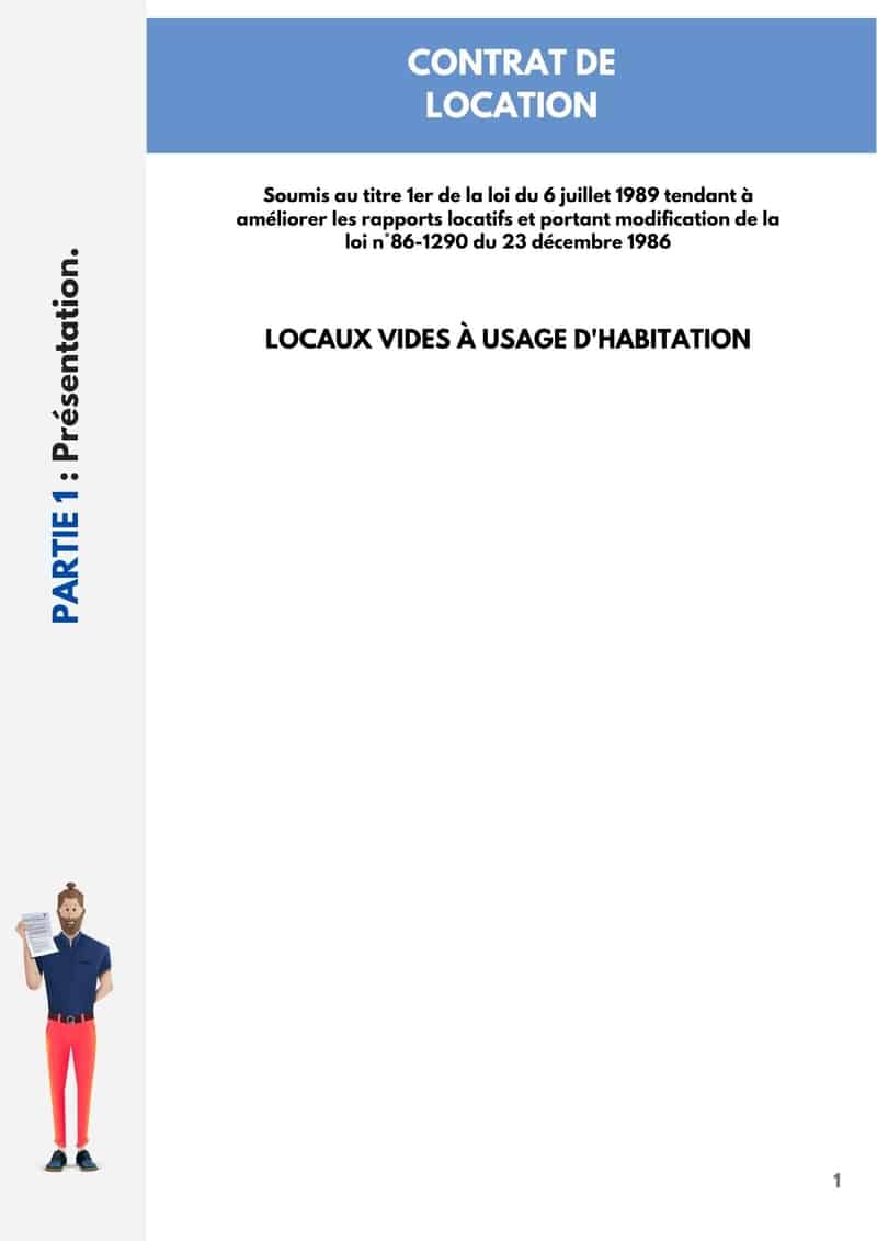 Contrat de location - document et modèle à télécharger