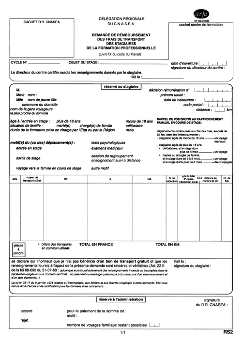 Formulaire_61-2288 RS09 : Convention de cellule de reclassement ...