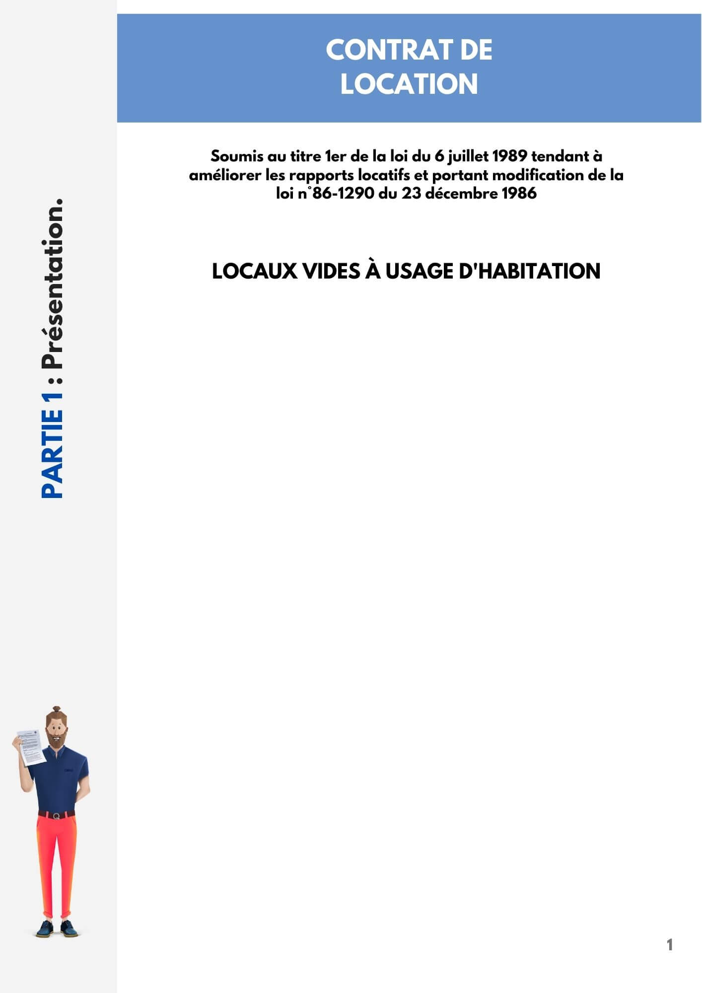 Contrat Type Location Maison Vide | Ventana Blog