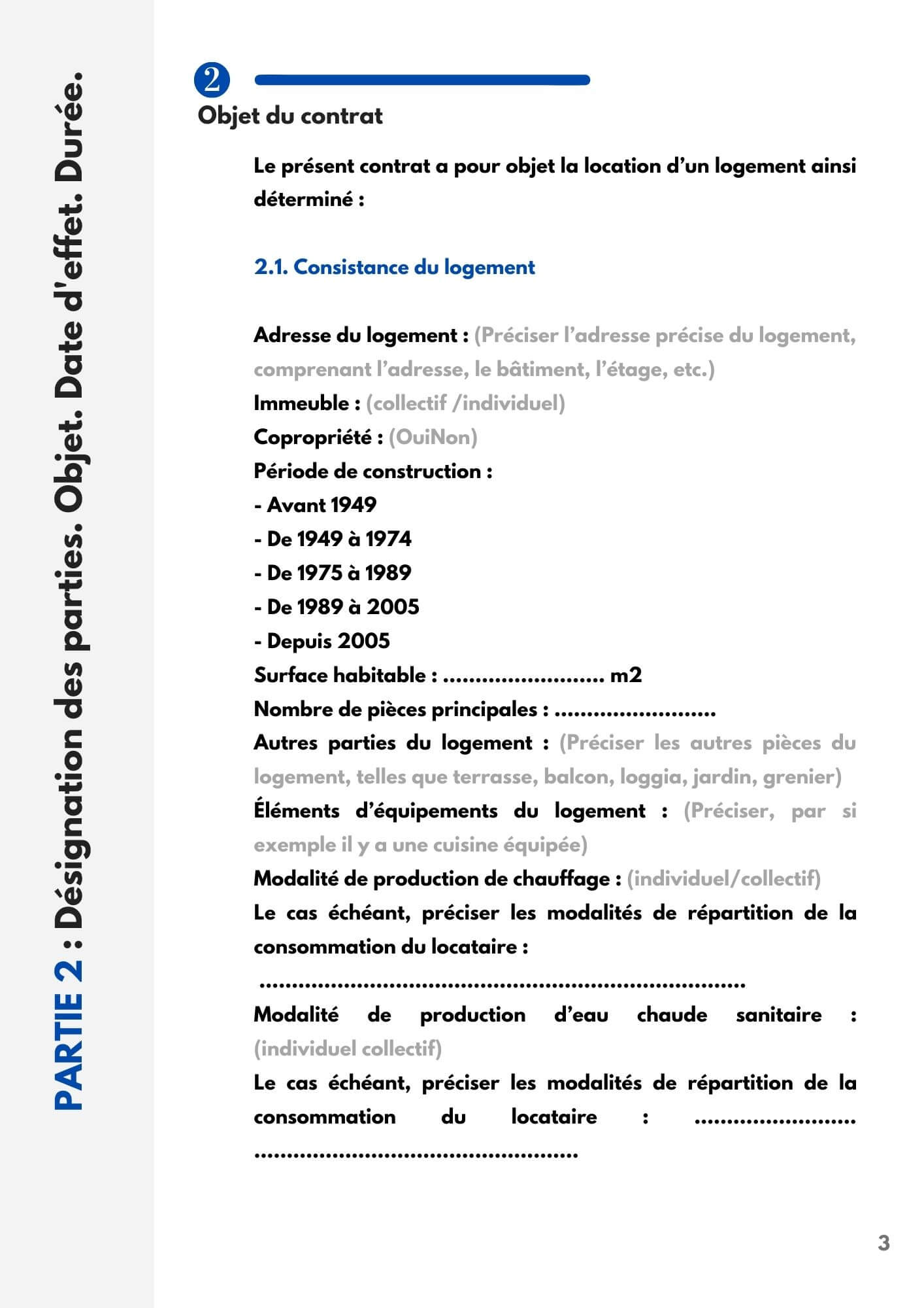 Contrat de location - document et modèle à télécharger