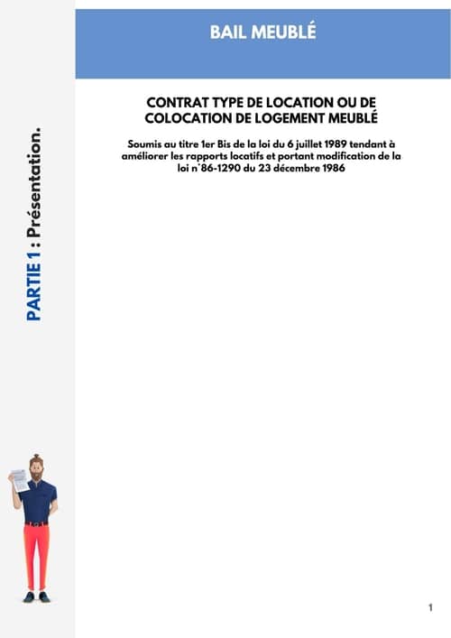 Bail professionnel - document et modèle à télécharger
