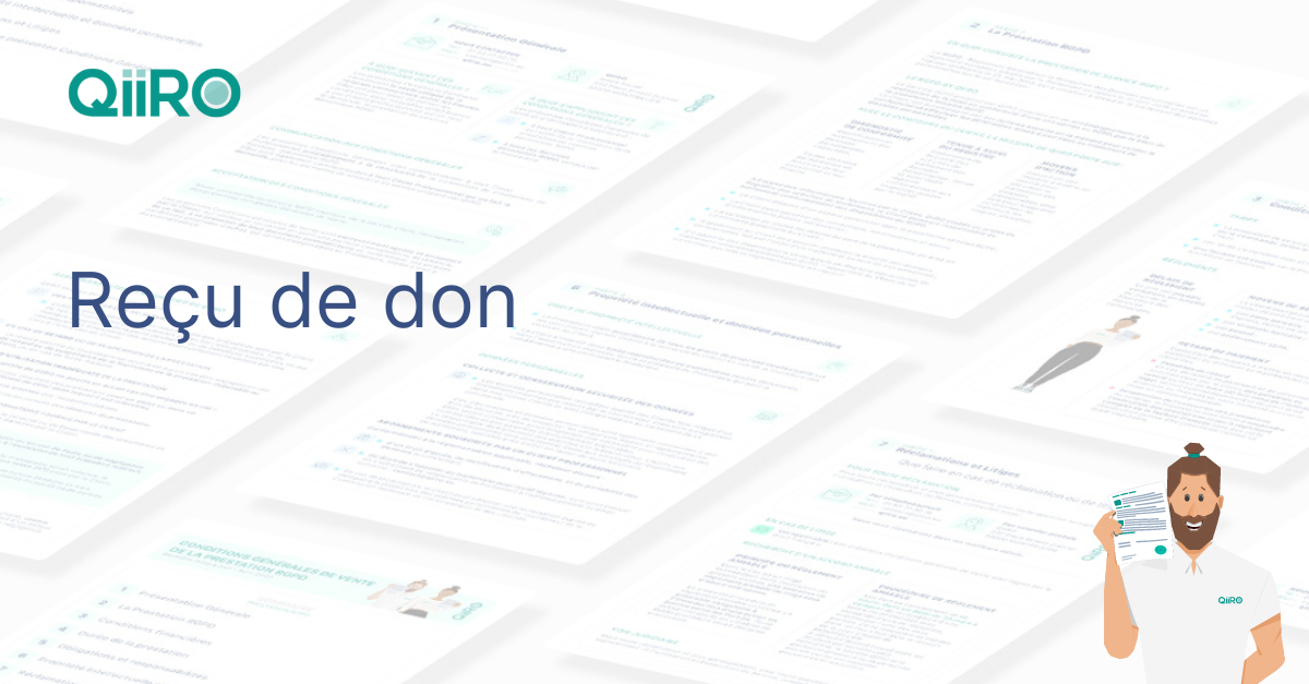Reçu de don : modèle gratuit à télécharger (mis à jour pour 2023)
