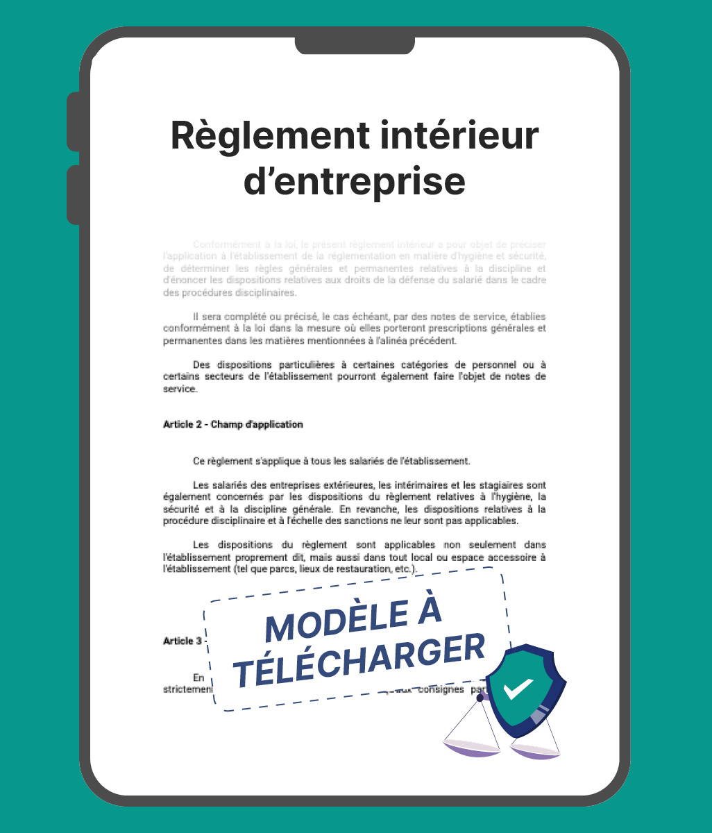 Règlement intérieur d'entreprise : modèle à télécharger (2023)