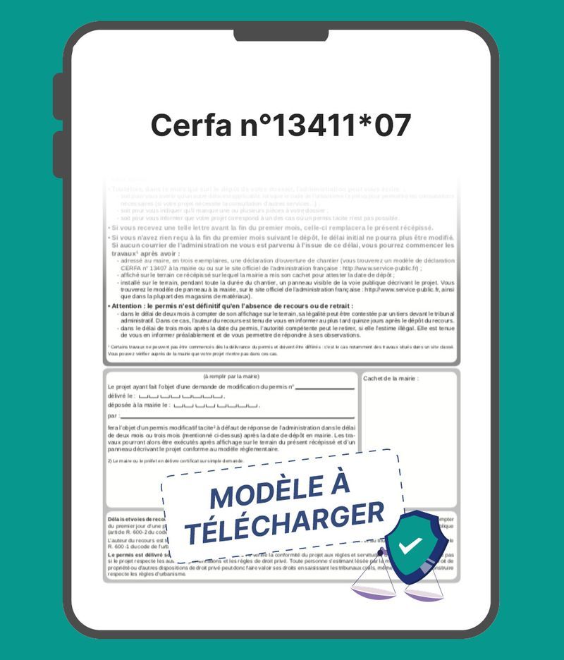 Cerfa n°13411*07 : modèle gratuit à télécharger (2023)