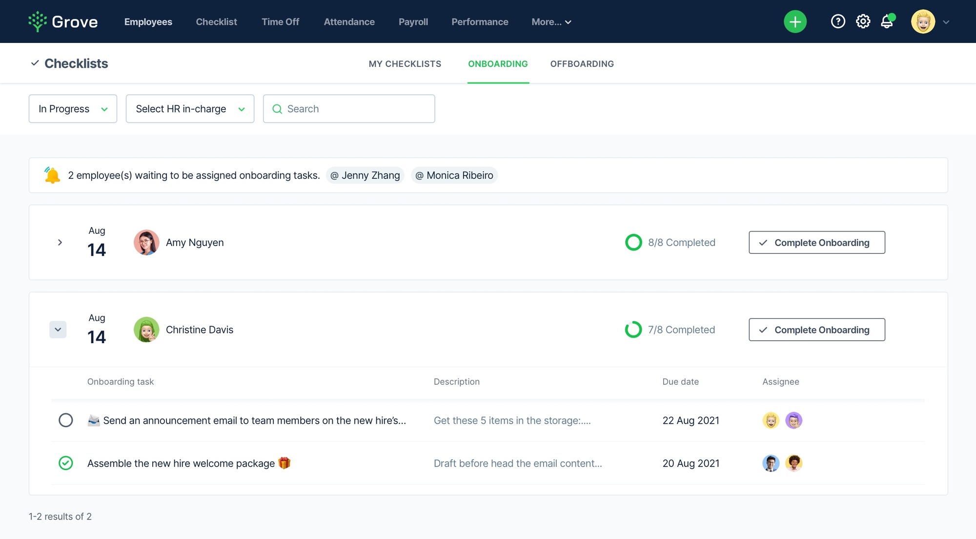 The New Approach to HR Management Software | Grove HR Platform